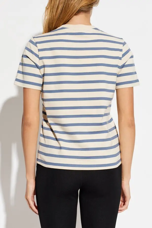 Tory Burch Striped Pattern T-shirt