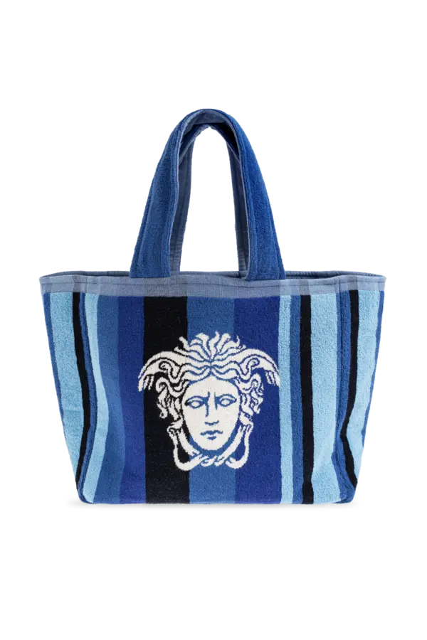 Versace Beach Bag - Navy Blue