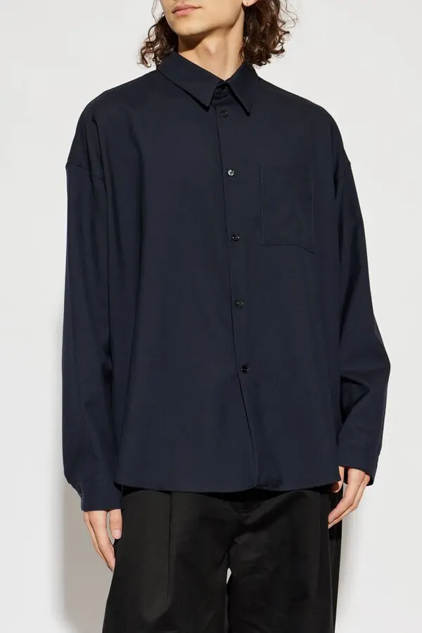 Marni Wool Shirt With Pocket