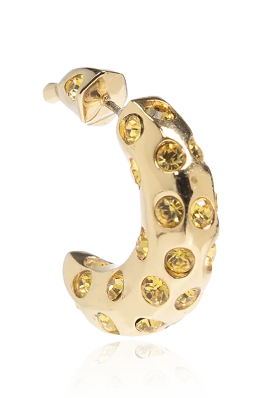 Kate Spade New York Banana Motif Hoop Earrings