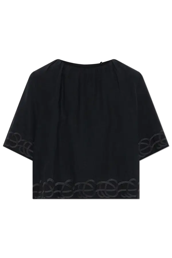 BY MALENE BIRGER Top `marian - Black