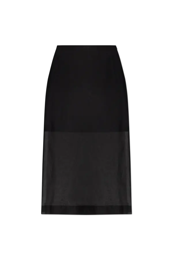 BY MALENE BIRGER Esta Soft" Skirt - Black