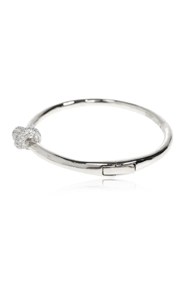 Kate Spade New York Crystal Embellished Interlocking Rings Bangle Bracelet