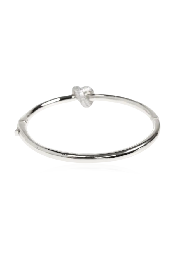 Kate Spade New York Crystal Embellished Interlocking Rings Bangle Bracelet
