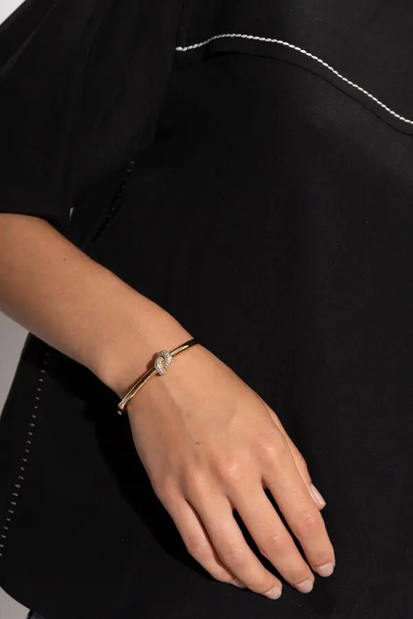 Kate Spade New York Crystal Embellished Knotted Bangle Bracelet