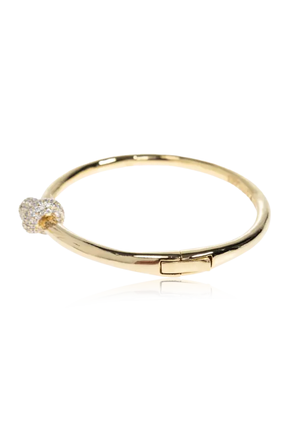 Kate Spade New York Crystal Embellished Knotted Bangle Bracelet