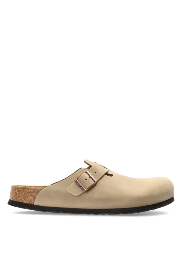 BIRKENSTOCK Utti Slip-on Suede Mules