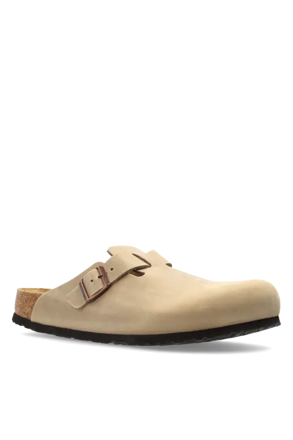 BIRKENSTOCK Utti Slip-on Suede Mules