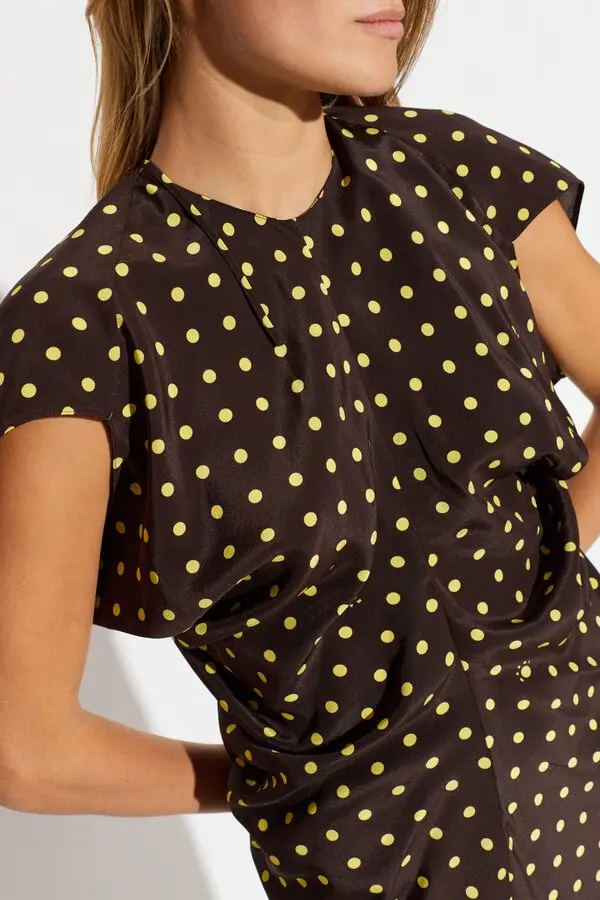 Marni Polka Dot Maxi Dress