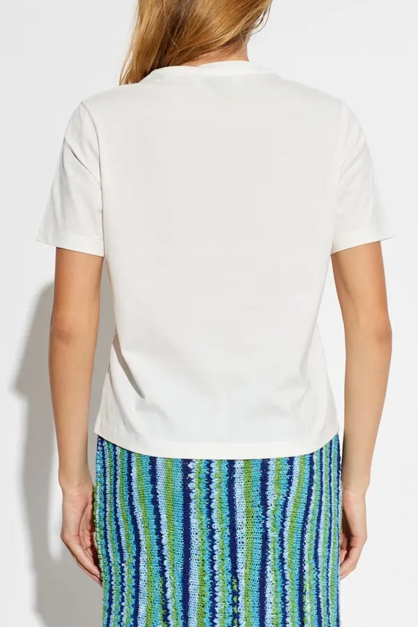 Tory Burch T-shirt With Appliqu