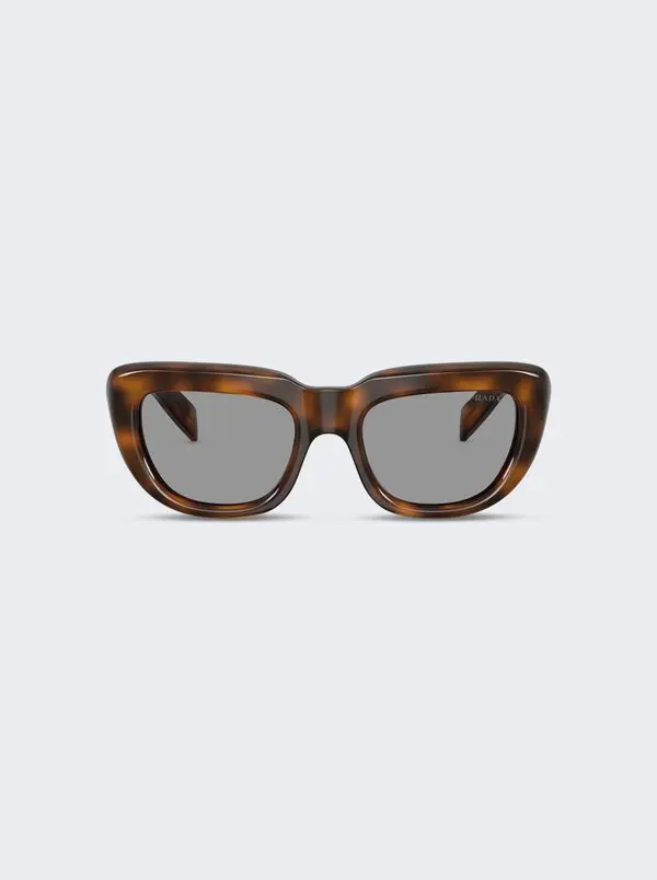 Prada Acetate Juniper Tortoise Sunglasses - Brown