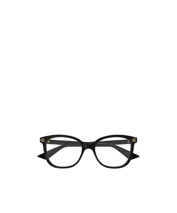 Gucci Square Optical Glasses And Frames - Black