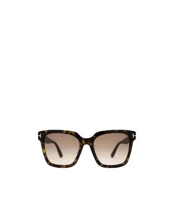 TOM FORD Selby Square Frame Sunglasses - Black