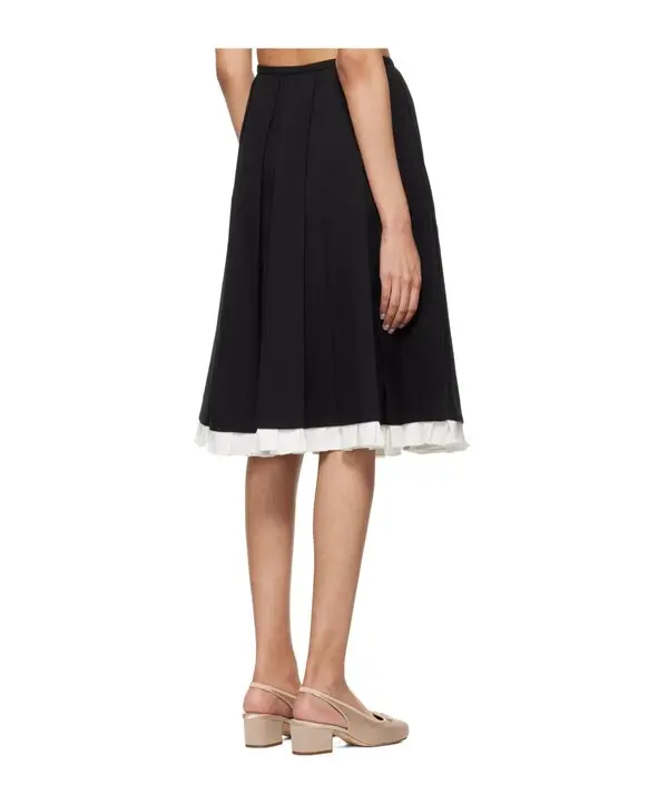 SHUSHU/TONG Layered Midi Skirt