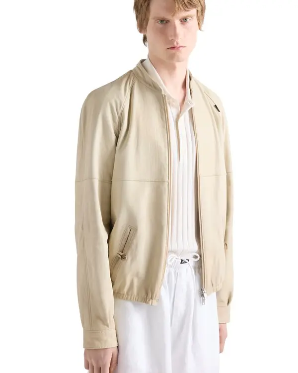 Prada Nappa Leather Jacket