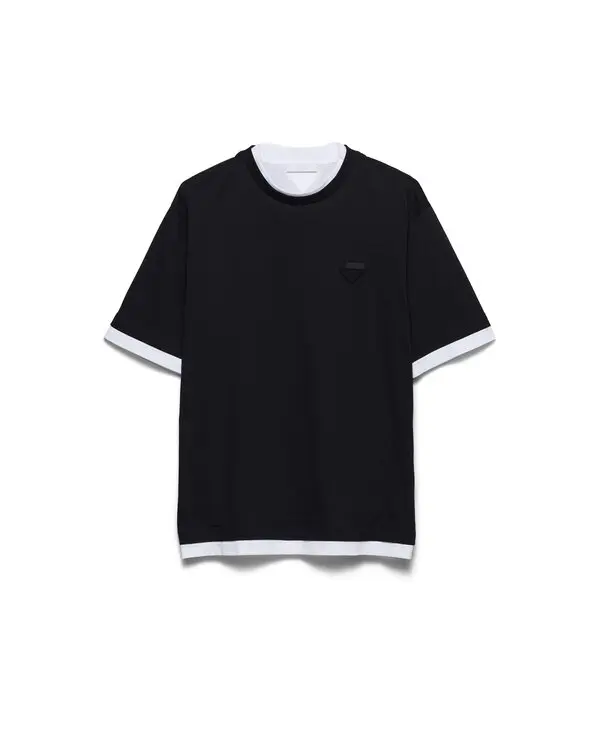 Prada Cotton T-shirt - Black
