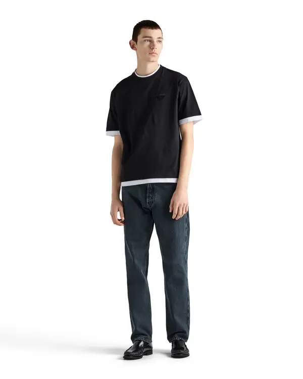 Prada Cotton T-shirt - Black