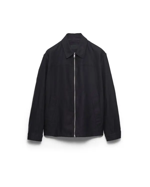 Prada Linen Jacket - Black