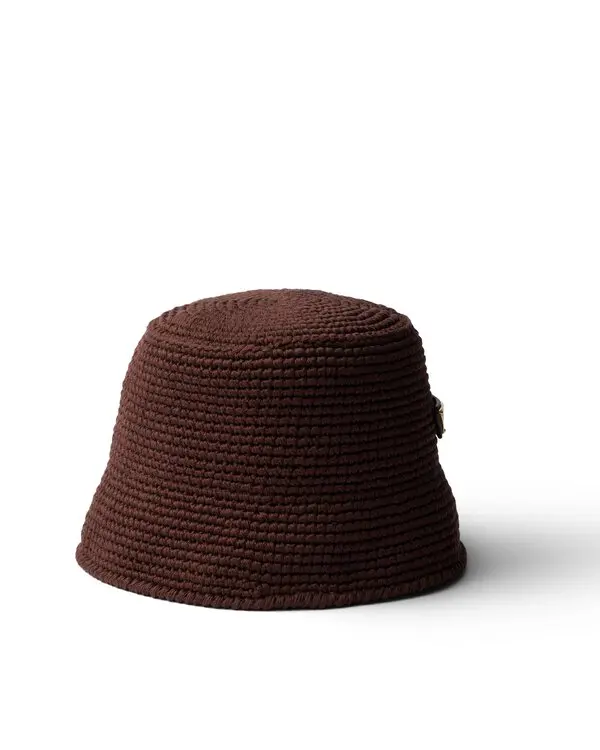 Prada Crochet Bucket Hat