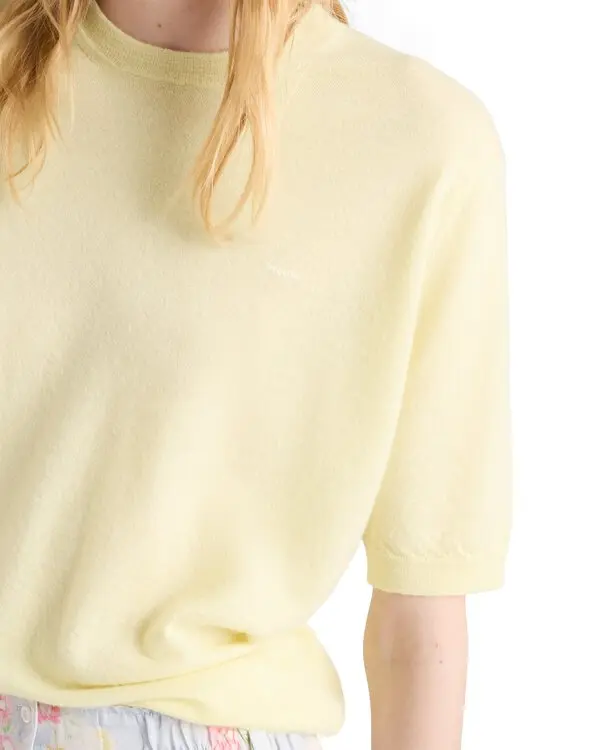 Prada Short-sleeved Cashmere T-shirt