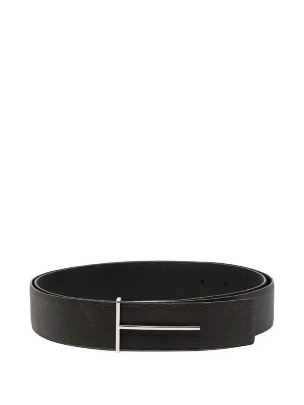 TOM FORD Cintura Slim "t Belt - Brown