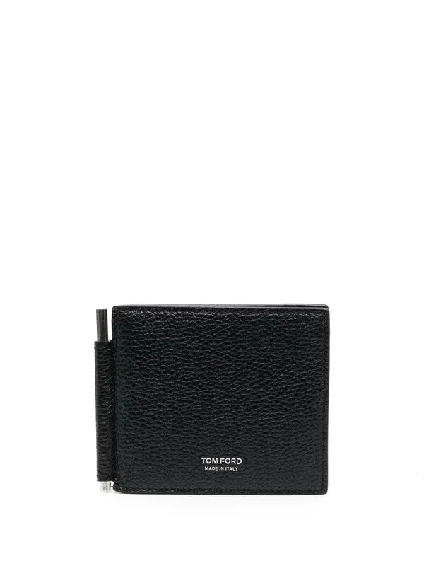 TOM FORD Portafoglio In Pelle - Black