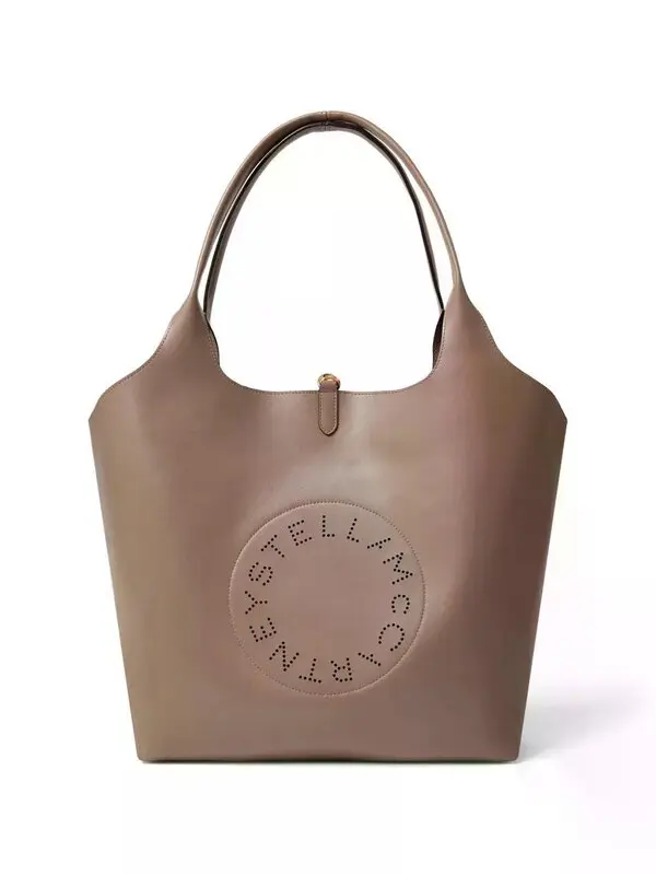 Stella McCartney Logo Perforated Tote Bag