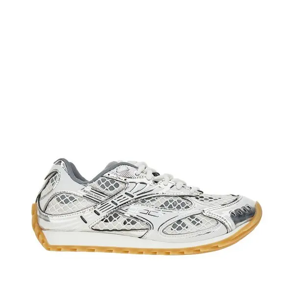 Bottega Veneta Orbit Sneakers - Silver