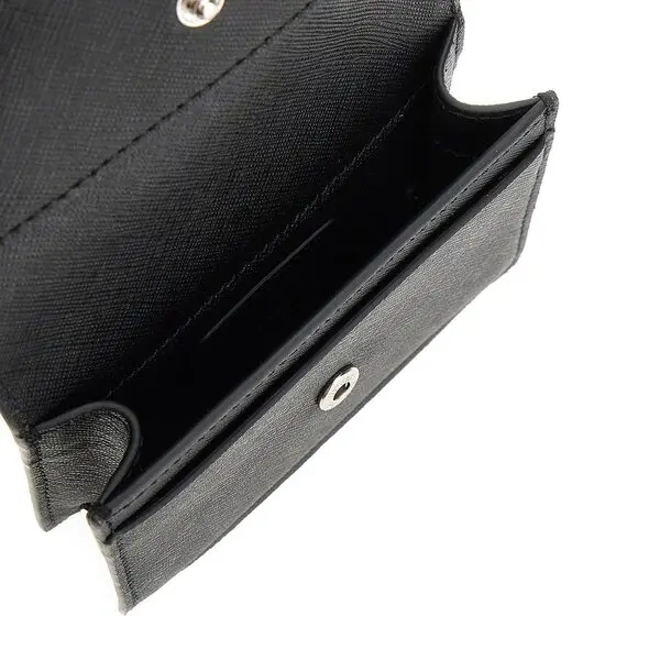 VIVIENNE WESTWOOD Grain Faux Leather Business Cardholder