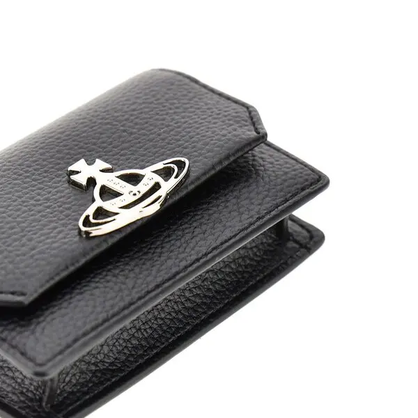 VIVIENNE WESTWOOD Grain Faux Leather Business Cardholder