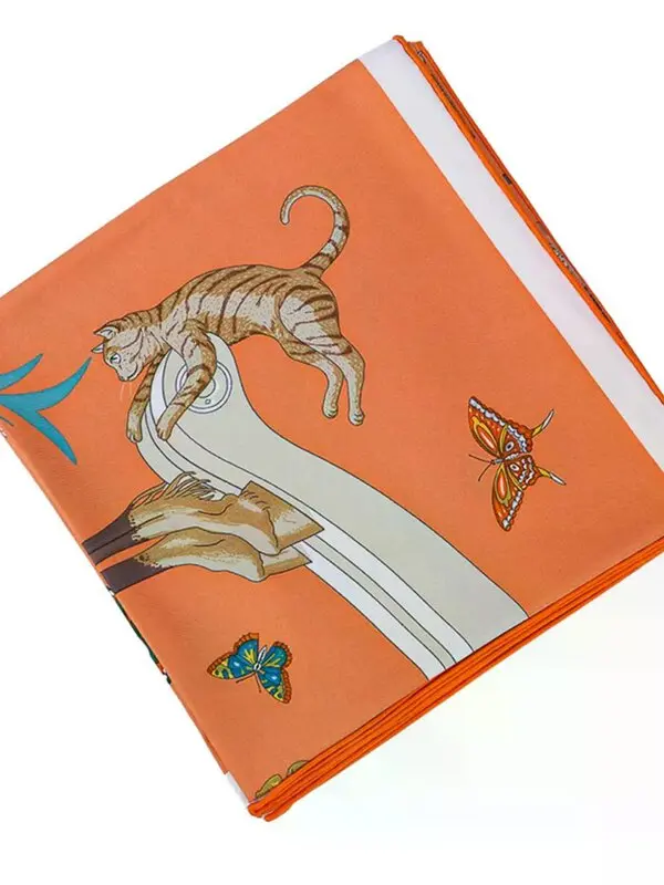 Hermès 2020s Story Silk Scarf
