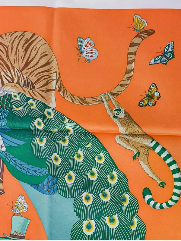 Hermès 2020s Story Silk Scarf