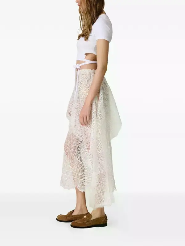 PNK Cut-out Wrap-around T-shirt