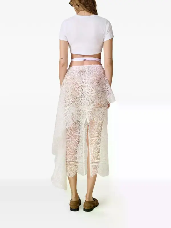PNK Cut-out Wrap-around T-shirt
