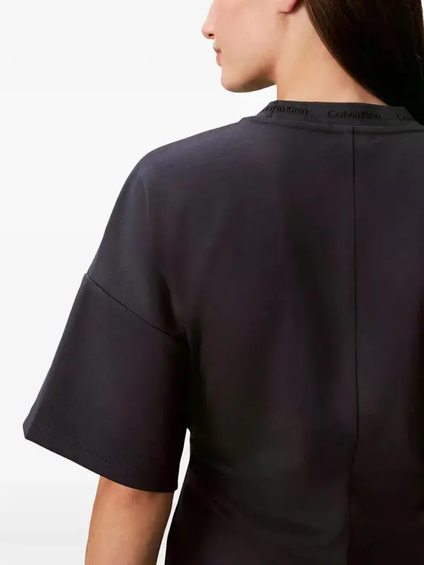 Calvin Klein Boxy T-shirt With Ruched Waist