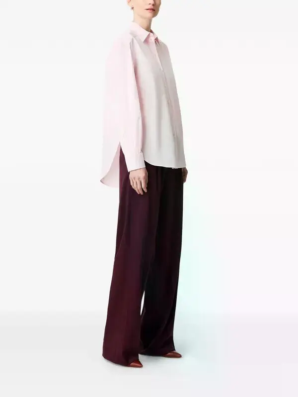 Another Tomorrow Pleated Shirt