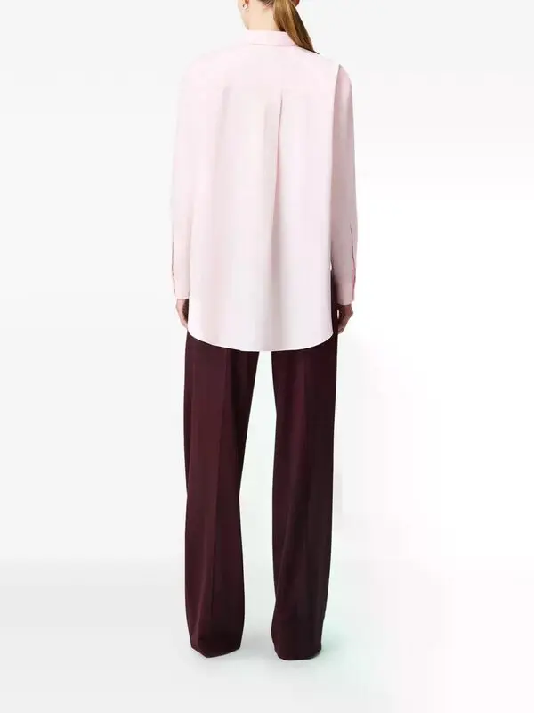 Another Tomorrow Pleated Shirt