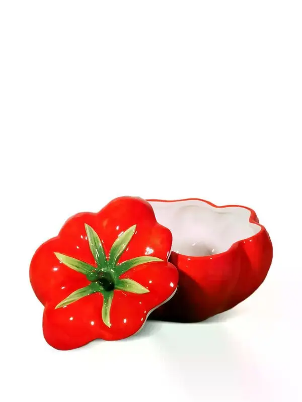 CU I SEEYOU Tomato-shaped Lidded Bowl