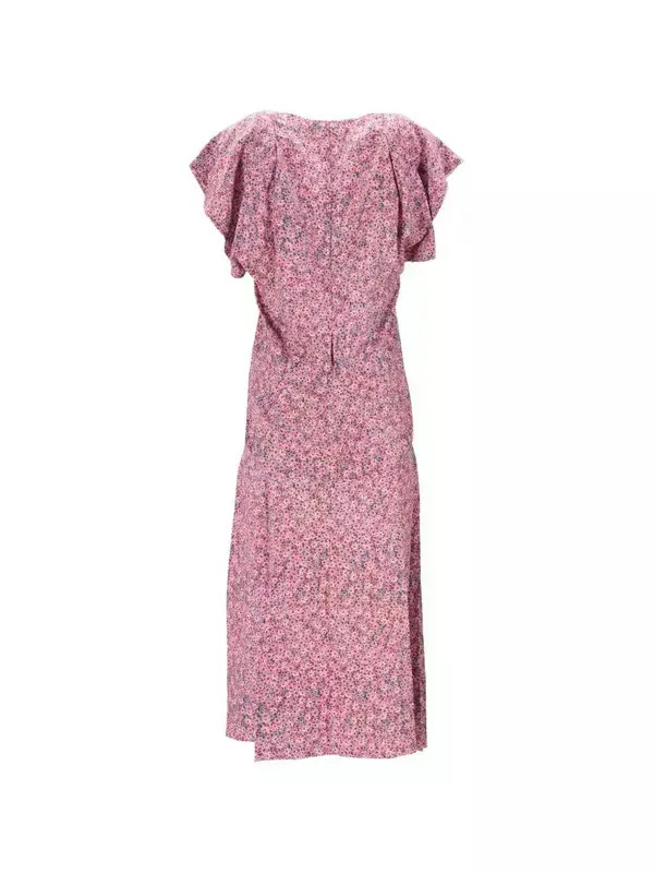 Isabel Marant Étoile Floral Print Ruched Top