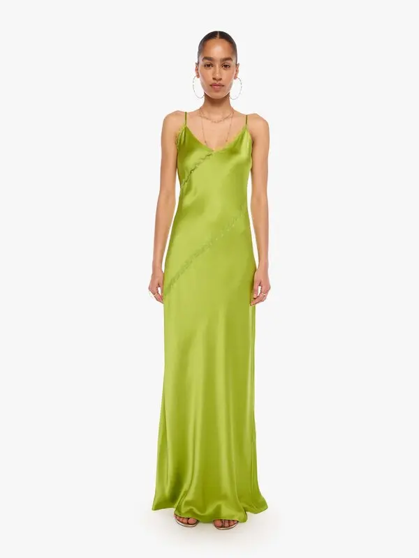 Sablyn Cece Lace Inset Camisole Top Dress Chartruese - Multi