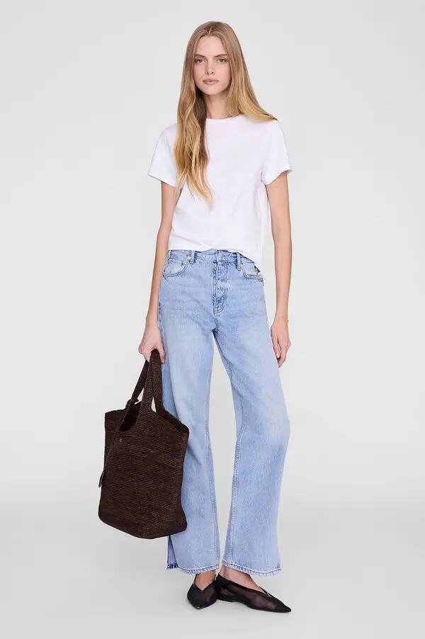 ANINE BING Shelley Tee - White