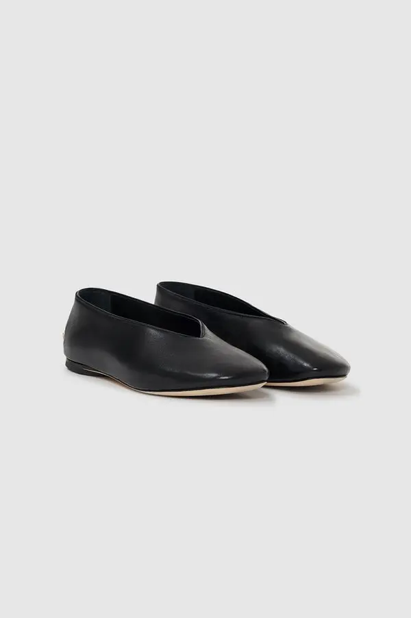 ANINE BING Ana Flats Smooth Leather