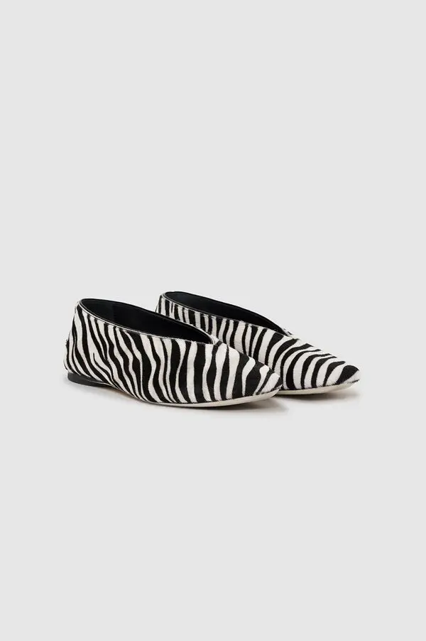 ANINE BING Ana Calf Hair Flats