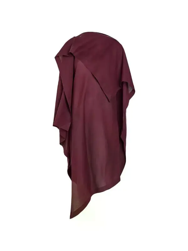 Issey Miyake Asymmetric Draped Midi Dress