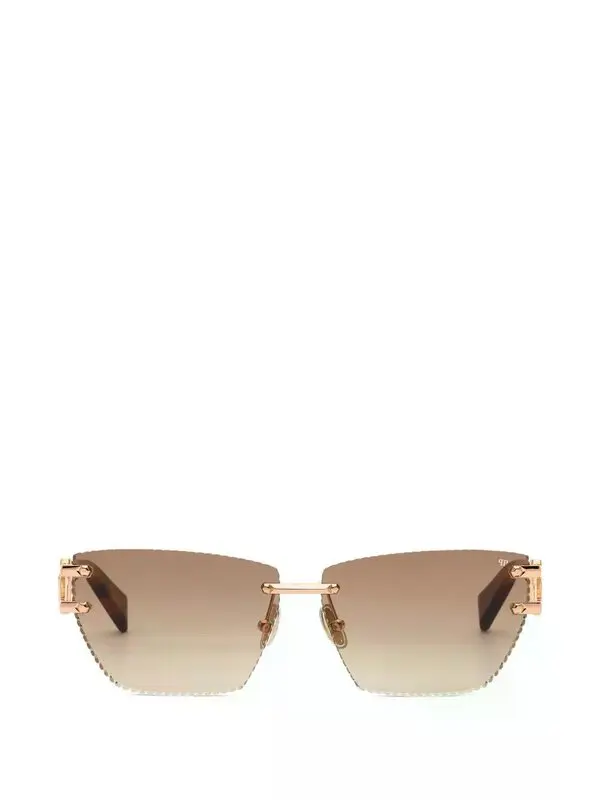Philipp Plein Rimless Sunglasses - Gold