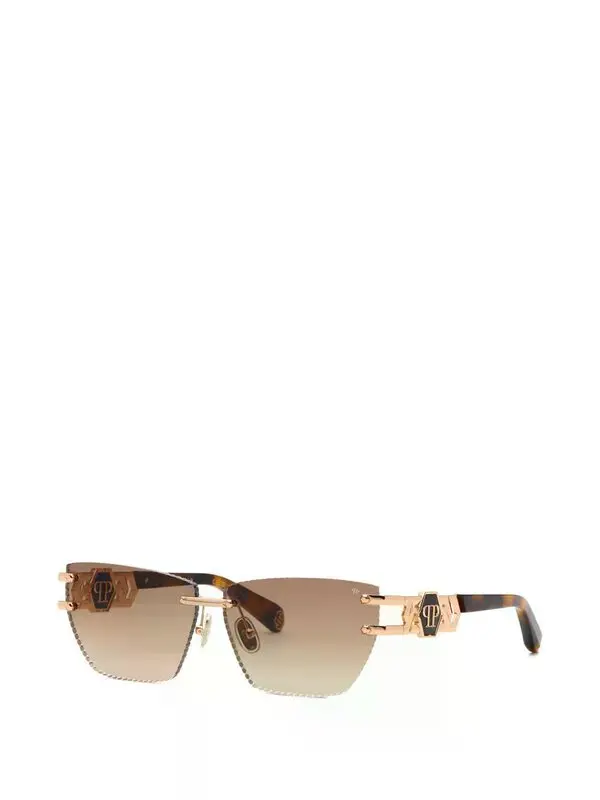 Philipp Plein Rimless Sunglasses