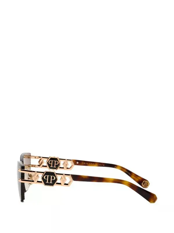 Philipp Plein Rimless Sunglasses