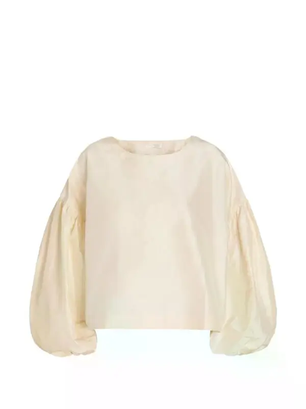 Suzie Kondi Cream Puff Sleeve Blouse