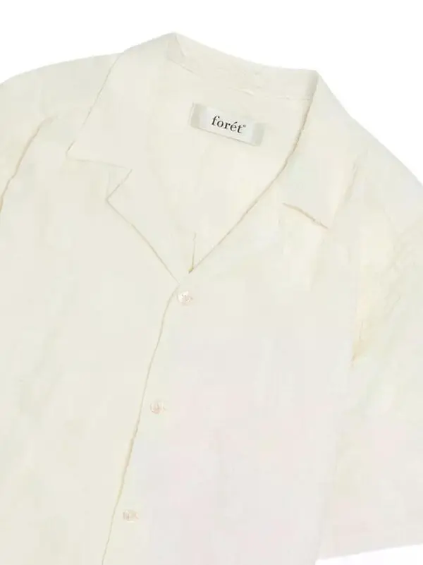 FORET Peer Jacquard Short-sleeve Shirt