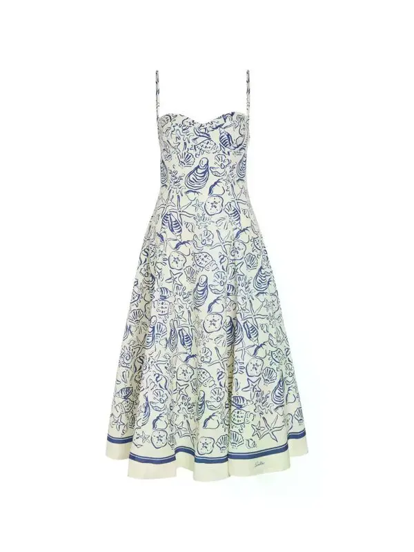 Simkhai Analise Midi Dress